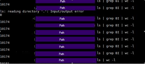 Run Ls Find In Blobfuse Directory Found Inputoutput Error · Issue