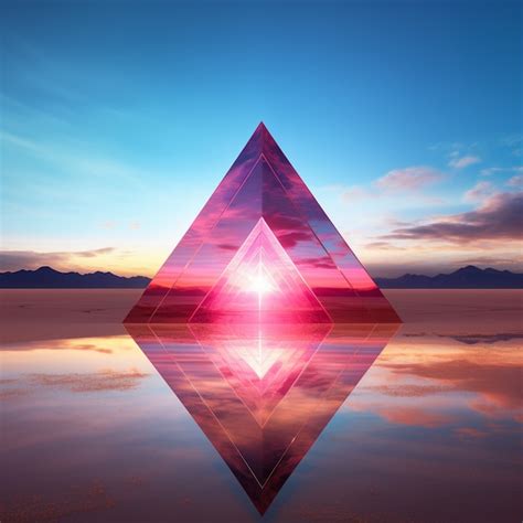 자연의 아름다운 기하학적 모양 프리미엄 사진