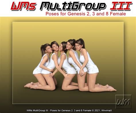 Wms Multigroup Iii Poses For Genesis And Female D Figure Assets Wiwimax
