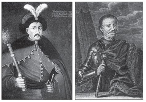 Гетьманів зображених на портретах єднає укладення воєнного договору А з Кримським ханством Б