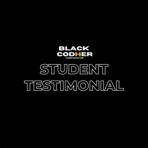black codher bootcamp on linkedin abi s testimonial