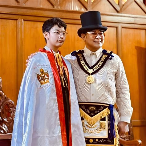 A Father And Son United In Demolay And Masonry Supreme Council Order