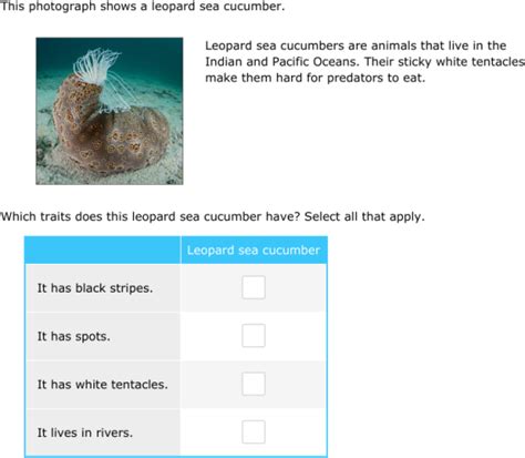 IXL Observe And Compare Traits 3rd Grade Science
