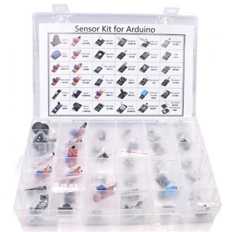 Box 37 Sensors For Arduino Raspberry Robotics