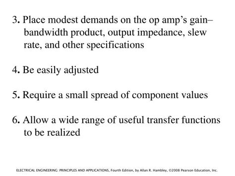 PPT Lecture 19 High Pass Filters 2 Nd Order Filters Active Filters Resonances PowerPoint