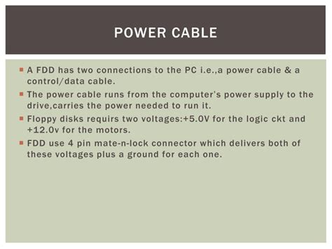 Floppy Disk Interface PPT