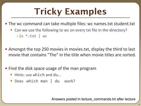 Cse 391 Lecture 3 Bash Shell Continued Processes Multi User Systems