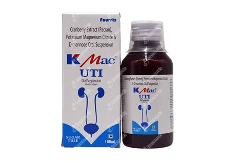 K Mac Uti Syrup 100 Ml Uses Side Effects Dosage Price Truemeds