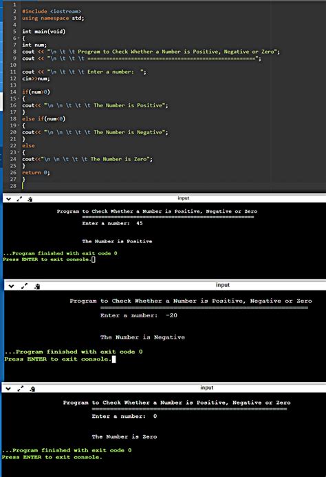 Education Is The Key To Success Practical No 6 Write A Program To Check Whether A Number Is