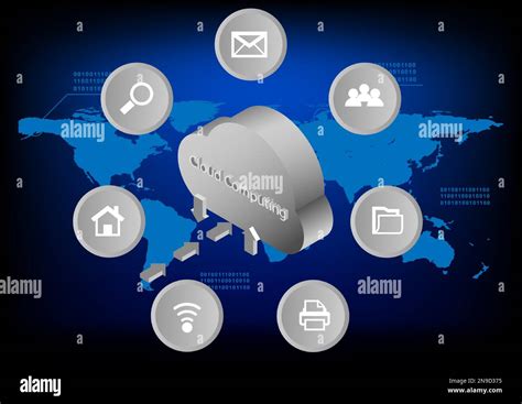 Graphics Vector Cloud Computing Concept Data Transfer Cloud Symbol For