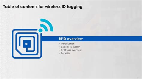 wireless id tagging powerpoint presentation slides ppt template ppt sample