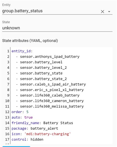 howto create battery alert without creating a template for every device