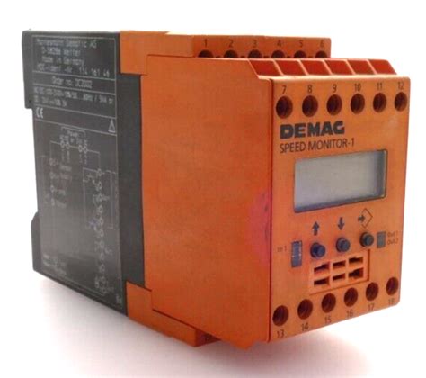 Mannesmann Dematic Dc2002 Demag Speed Monitor 1 114 161 46 11416146