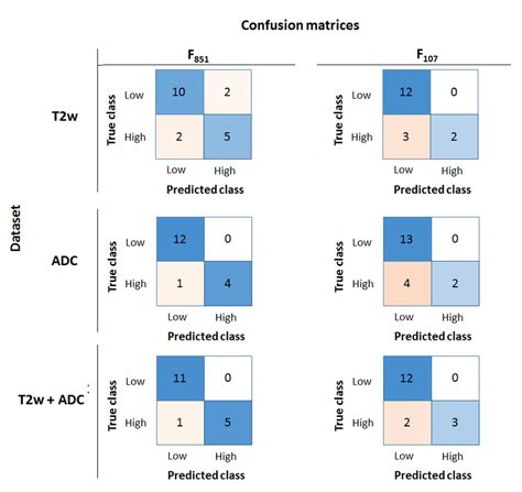 Confusion Matrices For All The Investigated Cases Download