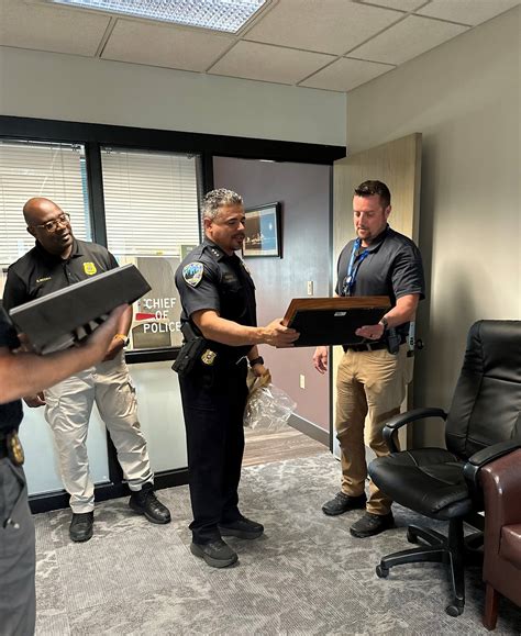 Congratulations Sergeant Matt Peoria Police Department Facebook