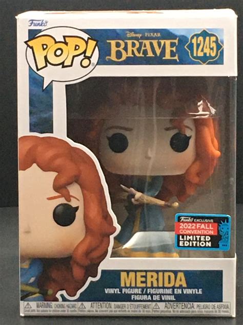 Disney Pixar Brave Merida Nycc Official Sticker Exclusive Funko Pop