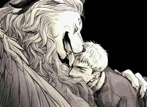 Laios Touden And Winged Lion Dungeon Meshi Drawn By Mungmnugmung Danbooru