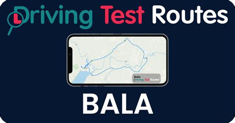 Bala Driving Test Routes Free Sample Route 2026 Driving Test Routes Uk