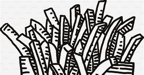 감자 튀김 팩의 간단한 벡터 그리기 벡터 Unsplash의 스케치 이미지