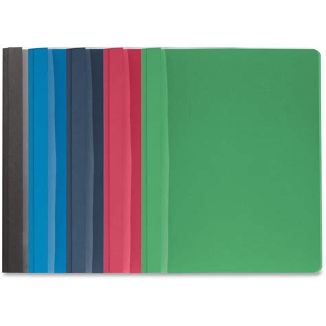 Clear Front Folder Assorted Bahamas Office And School Supplies