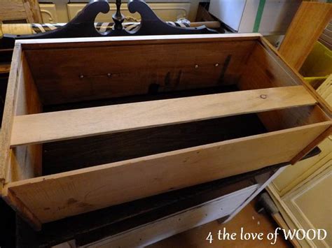 The Love Of Wood FIXING A BROKEN DRAWER Tutorial