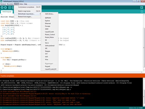 Keypad Nederlands Arduino Forum