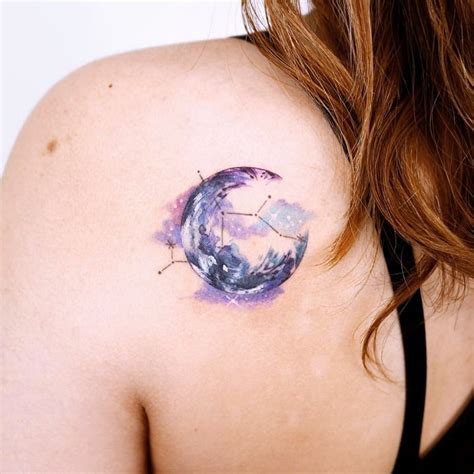 18 Ideas De Tatuajes Con Estrellas Galaxias Y El Cosmos Para Tu Cuerpecito