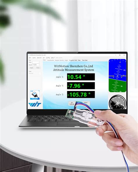 Buy Hwt101 Military Grade Crystal Inclinometer】mems Tilt Angle Sensor Module Built In Highly