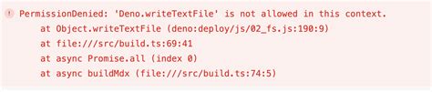 Deno Deploy는 Read Only 입니다