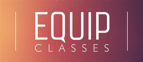 Equip Classes — City Church Tallahassee