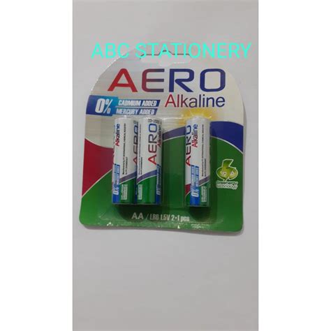 Jual Baterai Battery Aero Alkaline Aa Aaa Piece Per Pak Murah Produsen Dengan Abc Alkaline