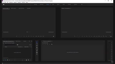 Understanding The Basics Of Adobe Premiere Pro Cc 2019 Jared Isham