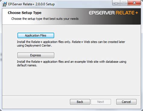 Installation Instructions Episerver Relate 20 Optimizely De