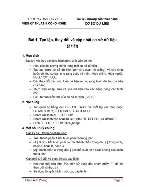 bai thuc hanh 1 csdl pdf