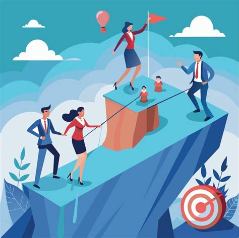 Premium Vector Gap Analysis Measuring Resources And Strategy To Reach