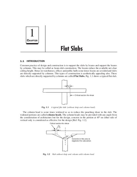 Pdf Chapter Flat Slabs