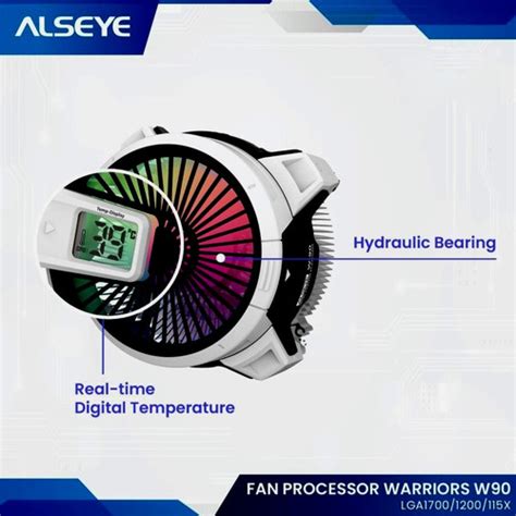 Jual ALSEYE W90 WARRIORS ARGB | CPU Cooler Intel SYNC PWM Digital LGA ...