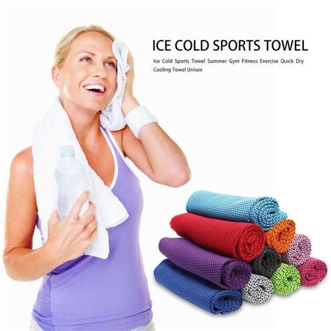 【cw】 Cold Gym Exercise Dry Cooling Efficient Perspiration Evaporation