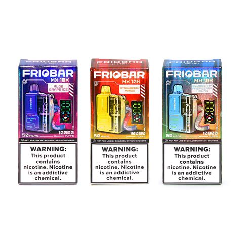 Frio Bar Mx10k Disposable Vape 10000 Puffs Vape Friobar
