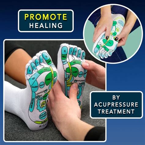 Acupoint Massage Socks Physiotherapy Massage Relie Grandado