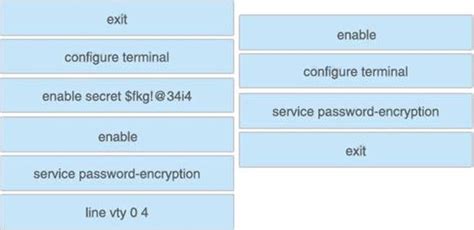 An Engineer Is Configuring An Encrypted Password For The Enable Command On A Router Where The
