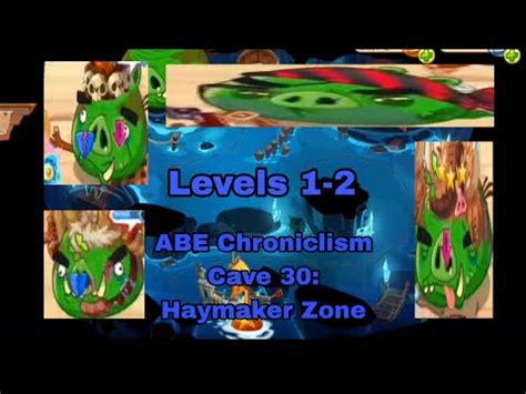 Cave 30 Haymaker Zone Levels 1 2 Abe Chroniclism Youtube