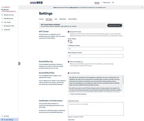 How To Find Your API Key Accessible Web