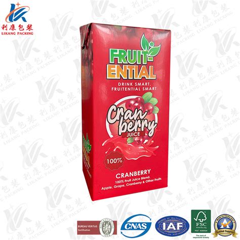 Liquid Food Aseptic Packaging Materialaseptic Packaging Box For Juice