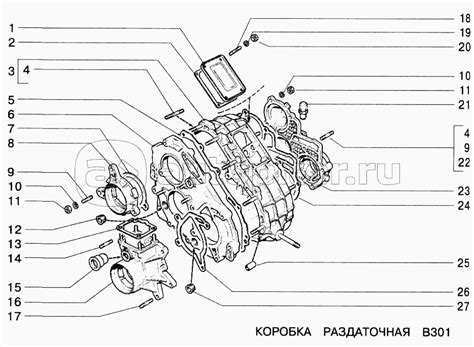 Коробка раздаточная ВАЗ-2123 — купить, цены в интернет-магазине Автопитер