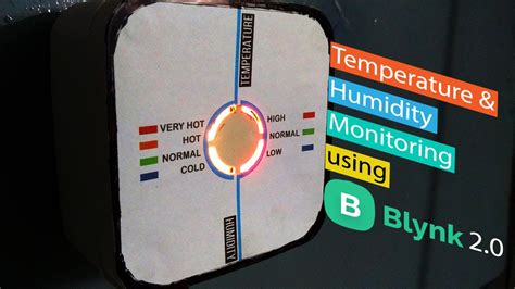Esp8266 Weather Station Using Blynk 2 0 All New Blynk 2 0 Dht11 Sensor Youtube