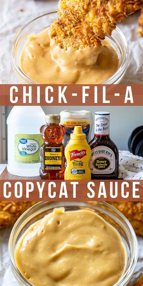 Copycat Chick Fil A Sauce Recipe Recipe Homemade Sauce Recipes