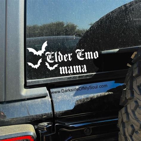 Emo Mom Car Decals Etsy