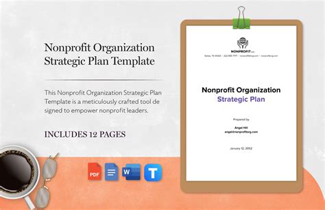 It Strategic Plan Template Word