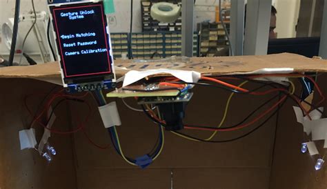 Pic32 Project Hand Gesture Lock Embedded Lab